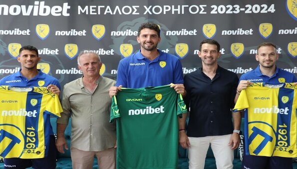 Η Novibet Μεγάλος Χορηγός της ΠΑΕ ΠΑΝΑΙΤΩΛΙΚΟΣ